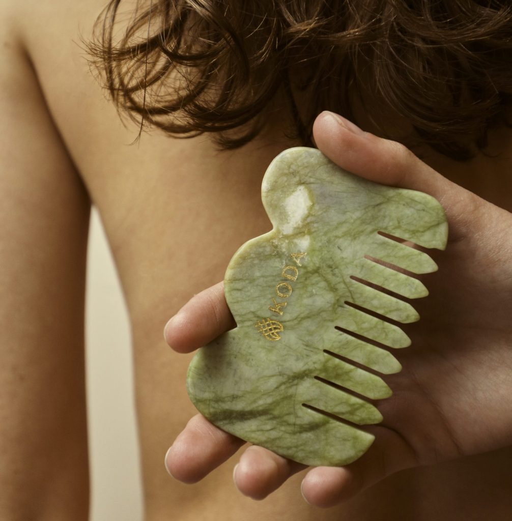 Jade Gua Sha Comb - KODA